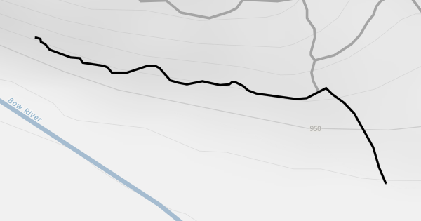 Little Moab Mountain Biking Trail - Langdon, Alberta