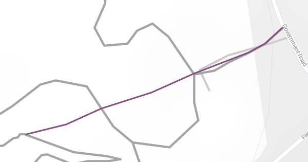 Access Rd Mountain Biking Trail - Beachburg, Ontario