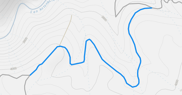 Arnold Rim (7-8) Multi Trail - Arnold, California
