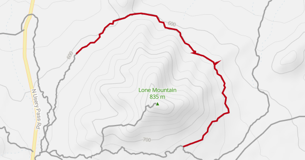 Lone Mountain Loop NorthEast Section Hiking Trail - Apache Junction