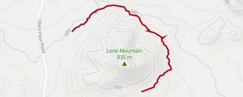 Lone Mountain Loop NorthEast Section Hiking Trail - Apache Junction