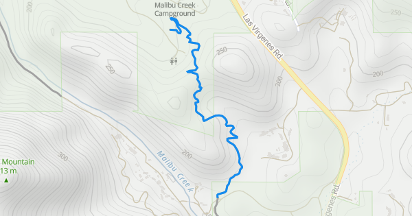 Tapia Spur Mountain Biking Trail - Calabasas, California