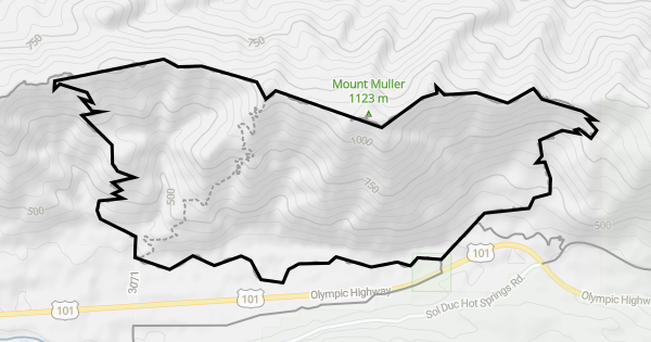 Mount Muller Mountain Biking Trail - Port Angeles, WA