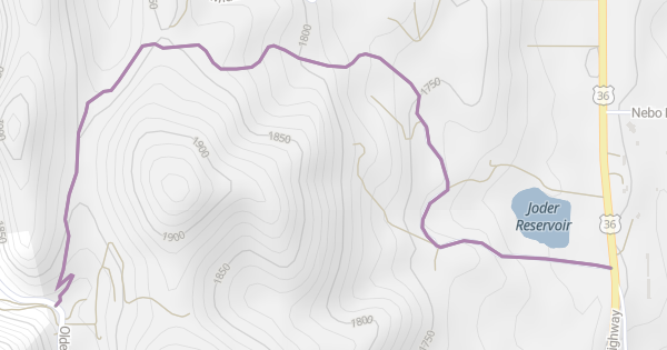 Joder Ranch Mountain Biking Trail - Boulder, Colorado