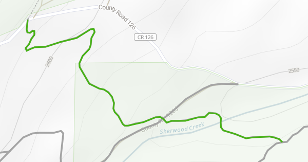 Caribou Ranch Link Mountain Biking Trail - Nederland