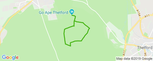 Shephered Trail Mountain Biking Trail - Thetford