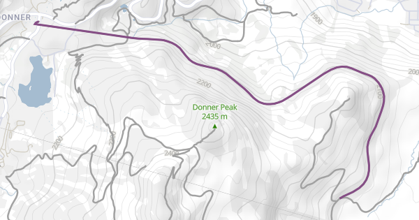 Donner Pass Train Tunnels Hiking Trail - Truckee, CA