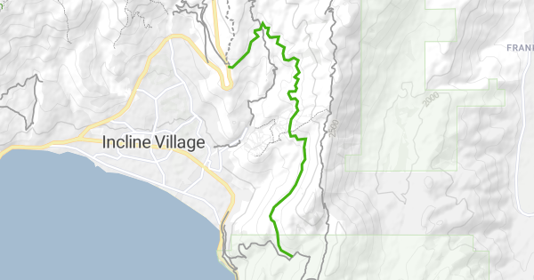 Incline Flume Trail Multi Trail - Incline Village, Nevada