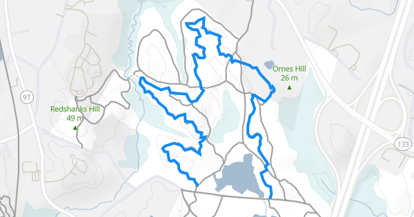 Northside Horseshoe Mountain Biking Trail - Georgetown