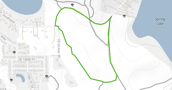 3 Lakes Loop Mountain Biking Trail - Renton, Washington