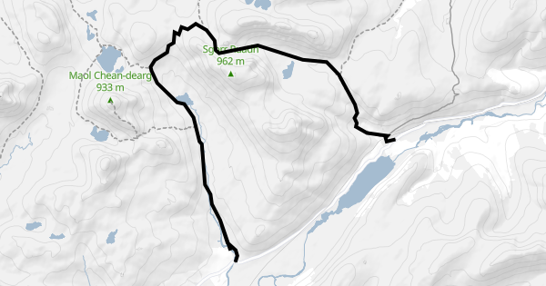 Coulags to Achnashellach Multi Trail - Kinlochewe