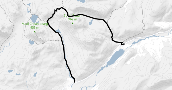 Coulags to Achnashellach Multi Trail - Torridon