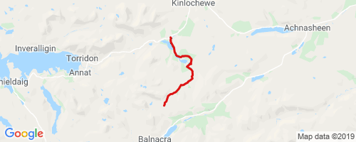 Loch Coire Lair Path Hiking Trail - Torridon, Morvich