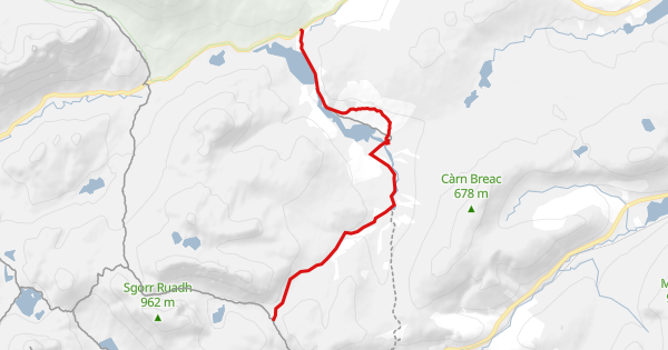 Loch Coire Lair Path Hiking Trail - Torridon, Morvich