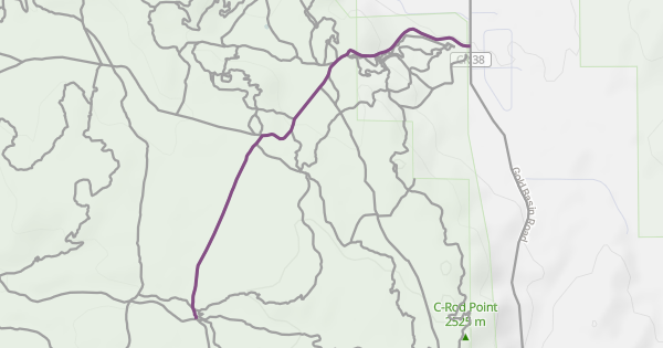 Hartman Rocks Dr Mountain Biking Trail - Gunnison, CO