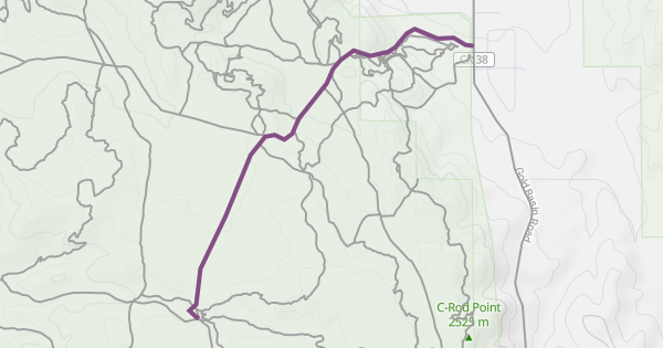 Hartman Rocks Dr Multi Trail - Gunnison, Colorado