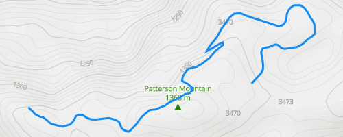 Patterson Mountain Lookout Mountain Biking Trail - Oakridge