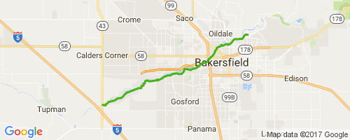 Kern River Parkway Bike Trail Mountain Biking Trail - Bakersfield, CA