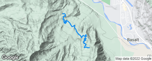 Buckhorn Traverse Ext Mountain Biking Trail - CO