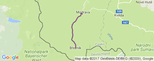 Modrava Mountain Biking Trail - Modrava, Klatovy