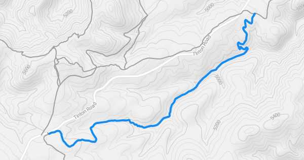 Tinton Trail - Twin Bridges Mountain Biking Trail - Spearfish
