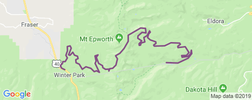 Moffat Road Mountain Biking Trail - Nederland, CO