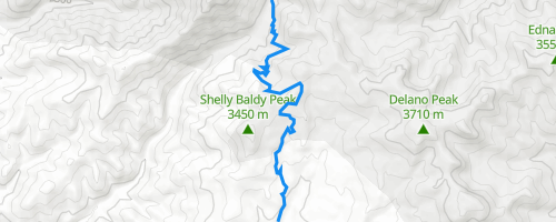 Blue Lake Multi Trail - Tushar Peaks, Beaver, Utah