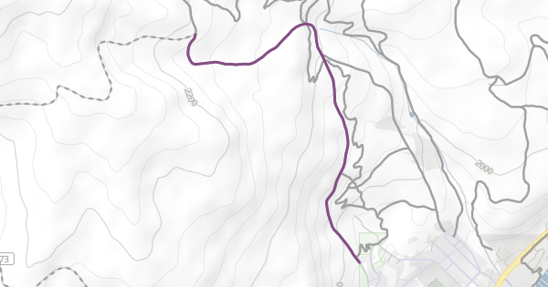 Mount Watson Access Road Multi Trail - Tahoe City, CA