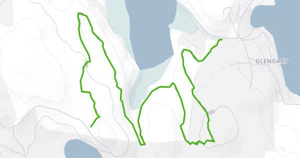 Gamlin Lake Loop Mountain Biking Trail - Sandpoint, ID